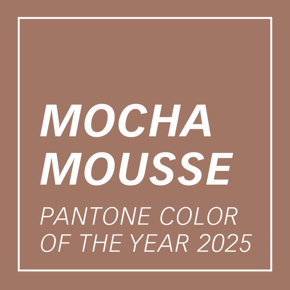 PANTONE Farbe des Jahres 2025: Mocha Mousse